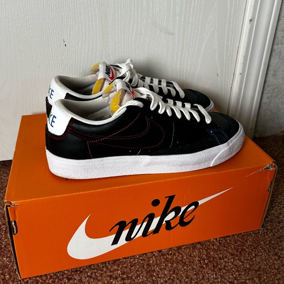 Nike | Shoes | Nike Low Top Blazzer 77s Multicolor Stitch | Poshmark